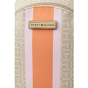 Tommy Hilfiger Ainsley II Smalldome Backpack Coated Square Monogram Fawn/Optic White One Size