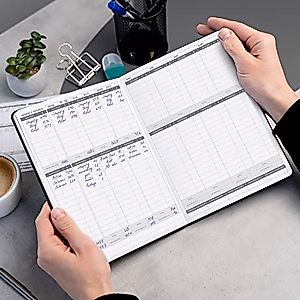 Clever Fox Income & Expense Tracker – Accounting & Bookkeeping Ledger Book for Small Business – Income & Expense Record Notebook with Receipt Pocket – Undated, A5, 5.8″ x 8.3″, Hardcover (Black)