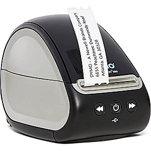 DYMO LabelWriter 550 Label Printer, USB Wired Connectivity Label Maker with Direct Thermal Printing, Automatic Label Recognition, Prints Address, Shipping, Labels, Barcode Labels, and More