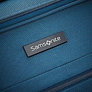 Samsonite Ascella X Softside Expandable Luggage with Spinners, Teal, Carry-On 20-Inch