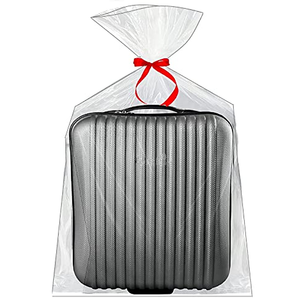 [ 10 COUNT ] 40x60 inches Clear Giant Size Jumbo Big Storage Bags for Covering & Protecting Big Items from Dust, Moisture, Water Damage; Fits Bulky Toys, Outdoor Seasonal Furniture, Home or Office Appliances, Luggage, Quilts, Comforters