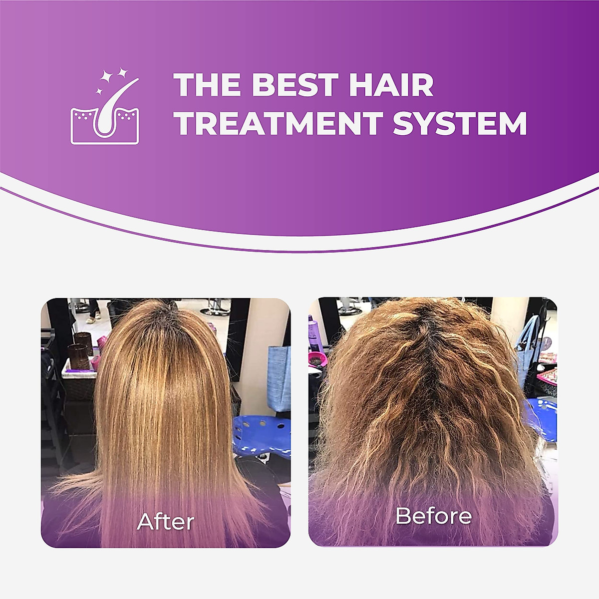 Cadiveu - Plastica Dos Fios Brazilian Keratin Hair Smoothing System Anti Frizz Active, Anti Residue Shampoo And Repair Mask - The Best Treatment System - (3x1000 ML) (Set of 3)