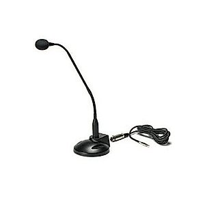 Sound Tech GN-3 18 Inch Professional Uni-Direction Noise Canceling Gooseneck Microphone with 10 FT Cord and 3.5mm Stereo Plug by SoundTech