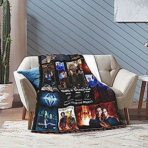 Throw Blankets Soft Cozy and Lightweight for Couch Sofa Bedroom Suitable hanoichos for Spring Summer