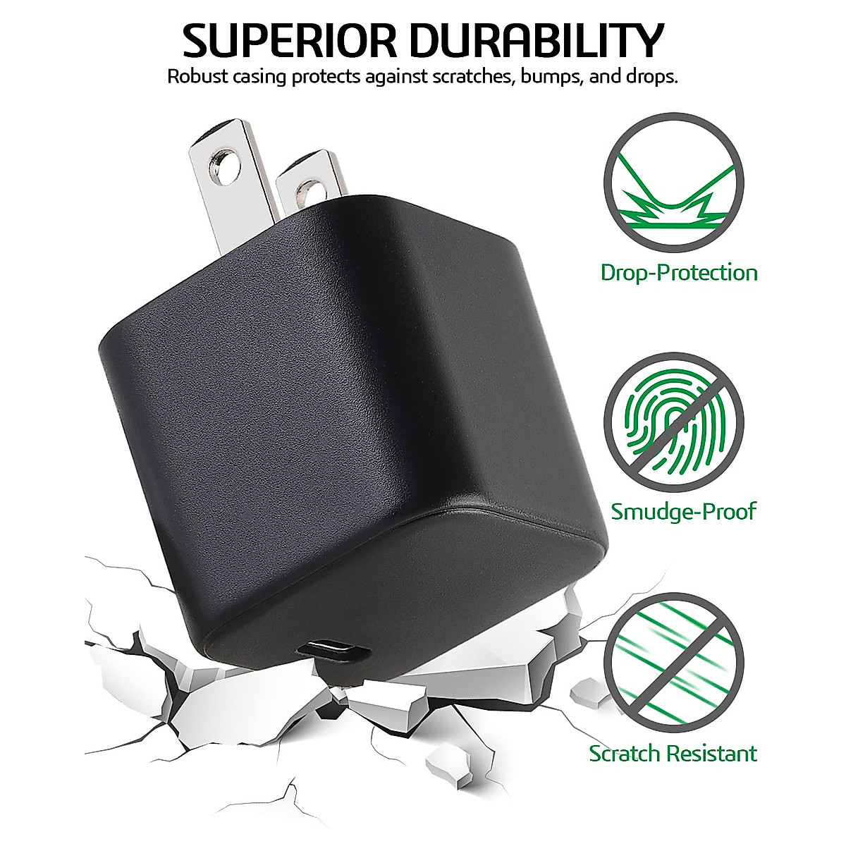 EGK 15W Foldable Wireless Charging Dock Only Compatible with Fire HD 8 Plus (2022 & 2020 Releases) and Fire HD 10 Plus (11th Gen) (White)