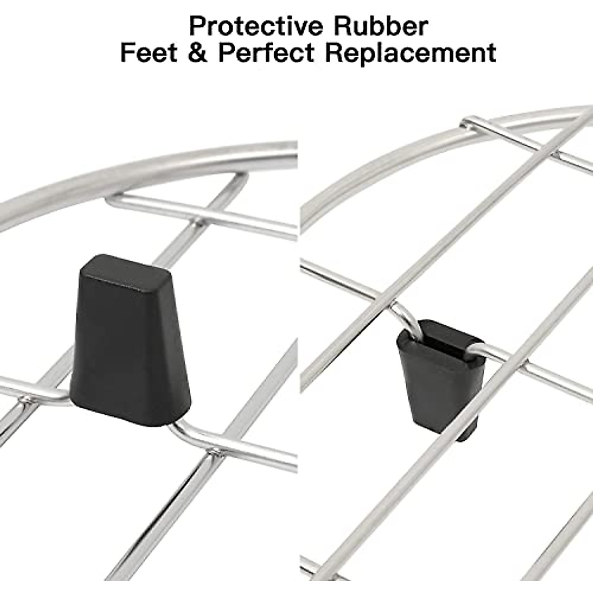 Alonsoo Sink Grid Sink Protectors 26" x 14 1/8" W, Kitchen Sink Grid Centered Drain with Corner Radius 3-1/2", Stainless Steel Sink Rack Kitchen Sink Protector, Sink Bottom Rack