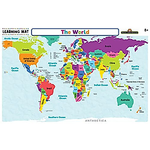 The World Map Learning Mat