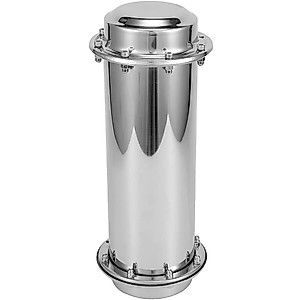 Kodeqian Time Capsule Anti-Corrosion Waterproof 304 Stainless Steel Capsule Container Durable for Granddaughter Future Graduation Gifts (16.3 Inch)