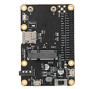 for 3G/4G LTE Base Hat PC/Laptop/Computer Board Built-in Nano SIM Card Socket with USB 2.0 to Micro USB Cable for 4/3/2/B+