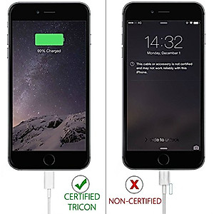 iPhone Charger Cable 5 Pack 6FT USB Fast Charging Syncing Cord Cables Compatible iPhone 14/13/12/11/XS/Max/XR/X/8/8Plus/7/7P/6S/iPad/IOS White sharllen