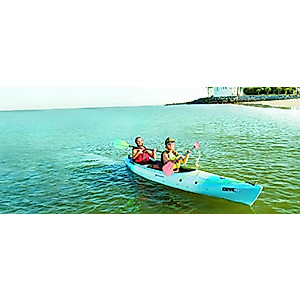 Perception Kayaks Cove 14.5 | Sit Inside Tandem Kayak | Zone Adjustable Seating and Leg Braces | 14' 6" | Sunset