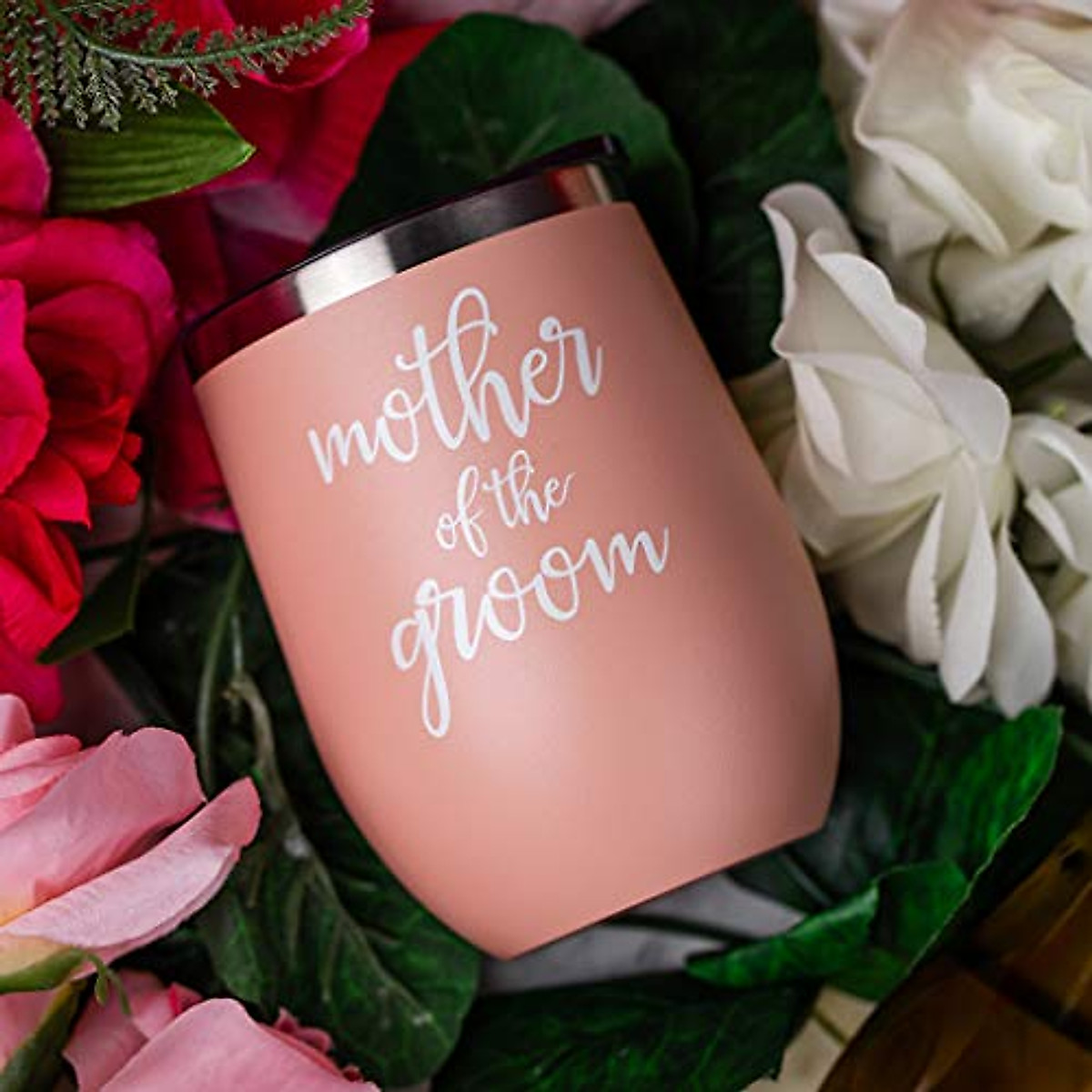 Mother of the Groom Tumbler – 12 oz – Mother of the Groom Gifts, Mother of the Groom Wine Glass, Mother of the Groom Cup, Mother of the Groom Glass, Mother of the Groom Gifts from Bride