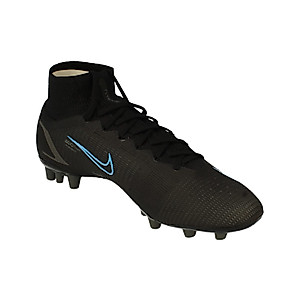 Nike Superfly 8 Elite AG Mens Football Boots CV0956 Soccer Cleats (UK 10 US 11 EU 45, Black Iron Grey 004)