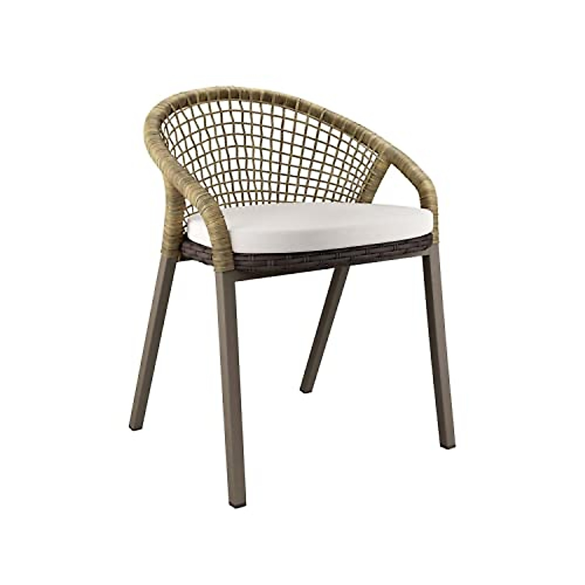 Meadow Outdoor Patio Dining Chairs Set of 2