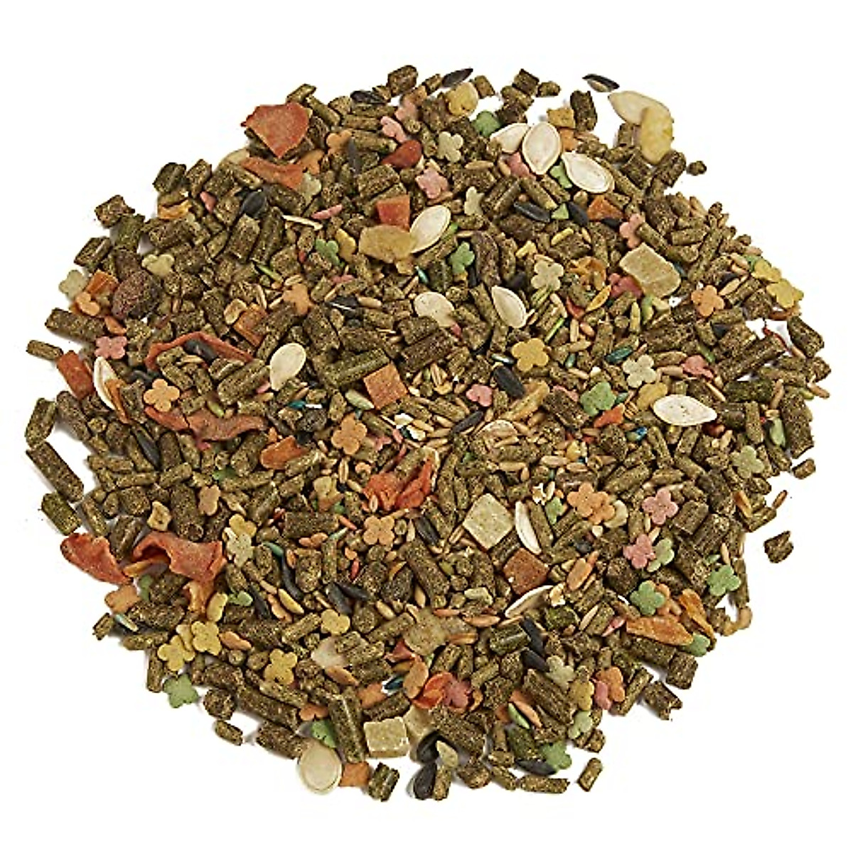 F.M. Brown's Tropical Carnival, Gourmet Pet Rabbit Food with High-Fiber Timothy and Alfalfa Hay Pellets, Probiotics for Digestive Health, Vitamin-Nutrient Fortified Daily Diet, 5 lb