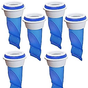 6 Pieces Shower Floor Drain Core Backflow Preventer One Way Valve Adjustable Silicone Sink Floor Drain Trap for Pipes Tubes in Toilet Bathroom Kitchen