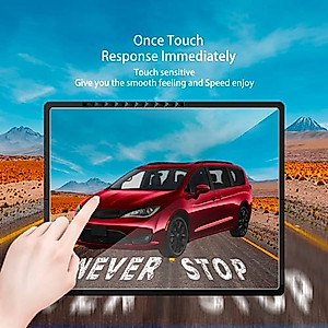 XXCIWP 2020 Pacifica Navigation Screen Protector For 2020 2019 2018 2017 Chrysler Pacifica 8.4In Uconnect Touch Screen Infotainment Protector Film Accessories For 2019 Pacifica 9H Reduce Fingerprint