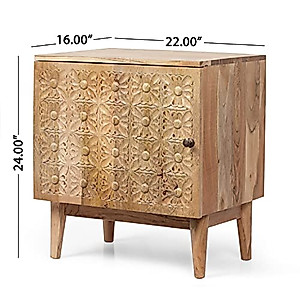 Christopher Knight Home Cooney NIGHTSTAND, Natural