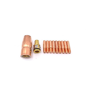 Mig Gun Torchor Parts Tip Nozzle Diffuser Fit Miller Millermatic 125 135 140 141 175 180 190 Mig Welder (.030'')