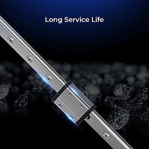 Official Creality Ender 3 X-axis MGN12C Linear Rail Guide Kit with Fix Plate Mount Bracket Support Sprite Pro kit for Creality Ender3 Ender 3 Pro Ender 3 V2 3D Printers