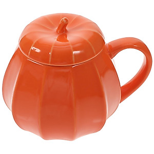 Cabilock Halloween Pumpkin Mug Fall Mug: Funny Halloween Coffee Mug Ceramic Tea CupCute Halloween Water Cups Fall Drinkware Accessories for Women Her Sister Mom Dad