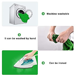 UTEBIT Green Backdrop 5 x 6.5 ft Photography Background Green Cloth Collapsible Chromakey Back Drop for Video Studio Photo Shooting Portrait (Backdrop Only)