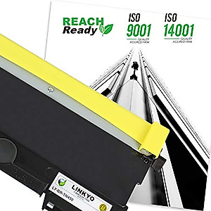 LINKYO Compatible Toner Cartridge Replacement for Brother TN450 TN-450 TN420 (Black, High Yield, 4-Pack)