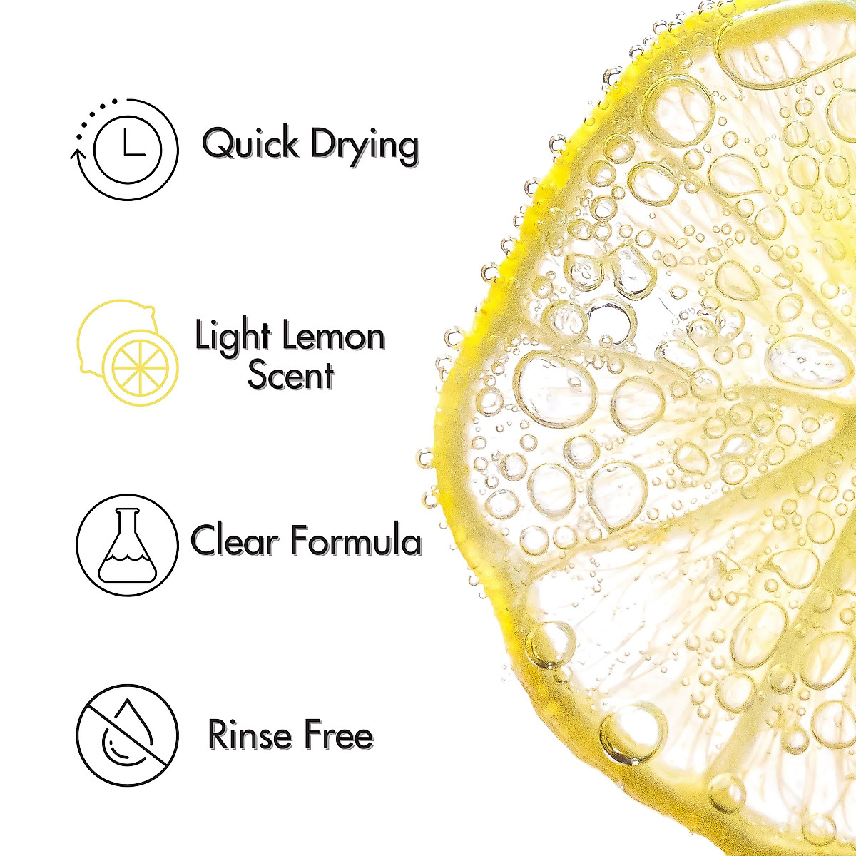 Cinema Secrets Professional Makeup Brush Cleaner, 32 fl oz, Lemon