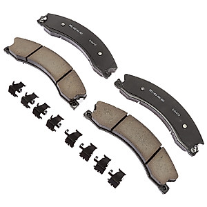 ACDelco Gold 17D1411CHF1 Ceramic Disc Brake Pad Set