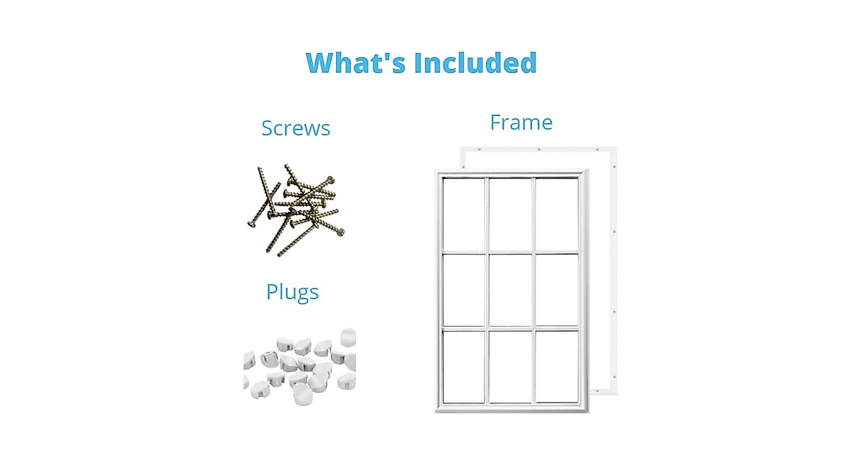 Entry Door Frame Replacement Kit - 9 Lite, 22" x 36"