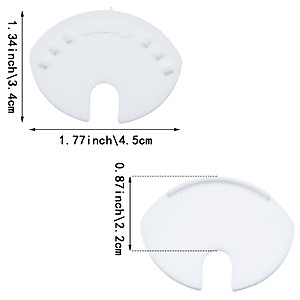 18 PCS Soda Can Covers Lids, Can Sealer Beverage Can Cap Can Protector, Plastic Can Covers, Spill Guard for Beer Juice Soda and More(Black, White, Red)