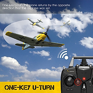 RC Airplanes Remote Control Glider Fighter Hobby 2.4G 4 Channel RC Plane Drones Foam Aircraft Toys for Boy Kids Children Gift BF109