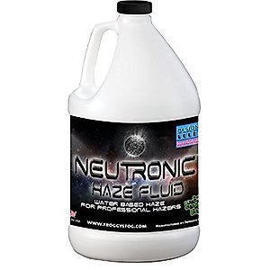 Froggy's Fog Neutronic Haze Fluid, Specially Formulated Water-Based Hazer Fluid, 1 Gallon