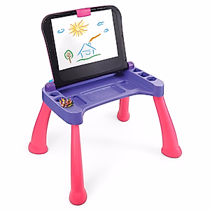 VTech Touch and Learn Activity Desk Deluxe, Pink