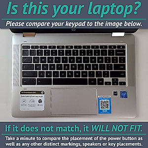 MightySkins Skin Compatible with HP Chromebook x360 14 (2021) - Be Happy | Protective, Durable, and Unique Vinyl Decal wrap Cover | Easy to Apply, Remove, and Change Styles | Made in The USA