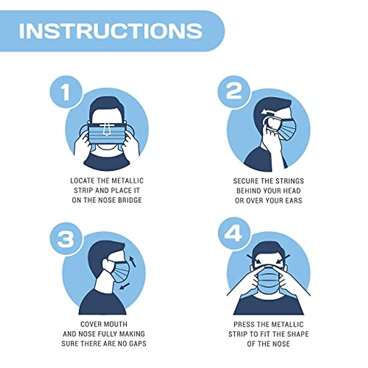 3 Ply ASTM Level 3 Masks (ASTM F2100-23)Disposable Face Mask Polution Air Quality Face Mask - Wildfire Face Masks Disposable 99% PFE, Smoke Face Mask OIG Brands - Medical Grade, Procedure Face Mask Ships from USA 50 Pack - Mascarillas Desechables