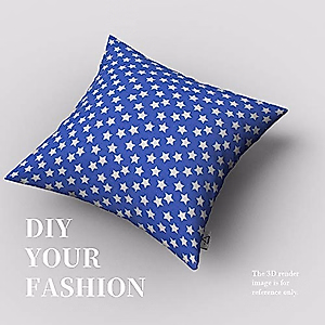 Woven Station,Textiles Cotton Fabric, 99x142 cm for DIY Crafting Patchwork Sewing (Printed Star)