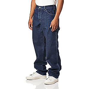 Dickies mens Relaxed Fit Carpenter jeans, Indigo Blue, 34W x 34L US