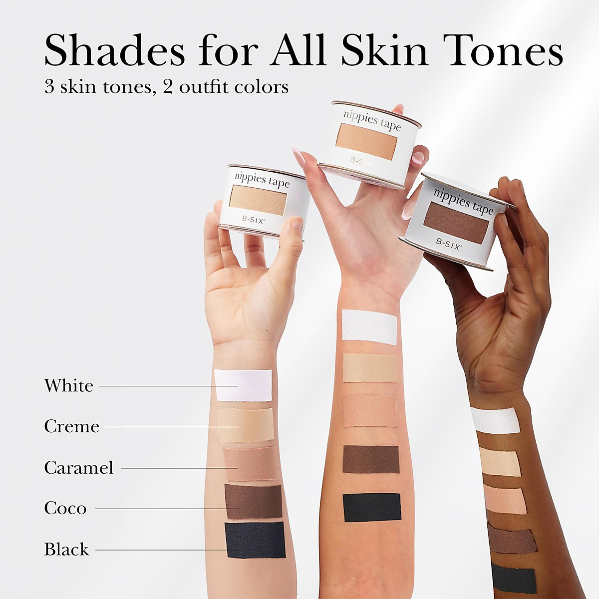 Nippies Breast Lift Tape - 2-inch Wide Adhesive Fashion Tape For Skin and Body, Invisible Under Clothing