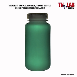 TN LAB Reagent Storage Sample Polypropylene Bottles 500ml