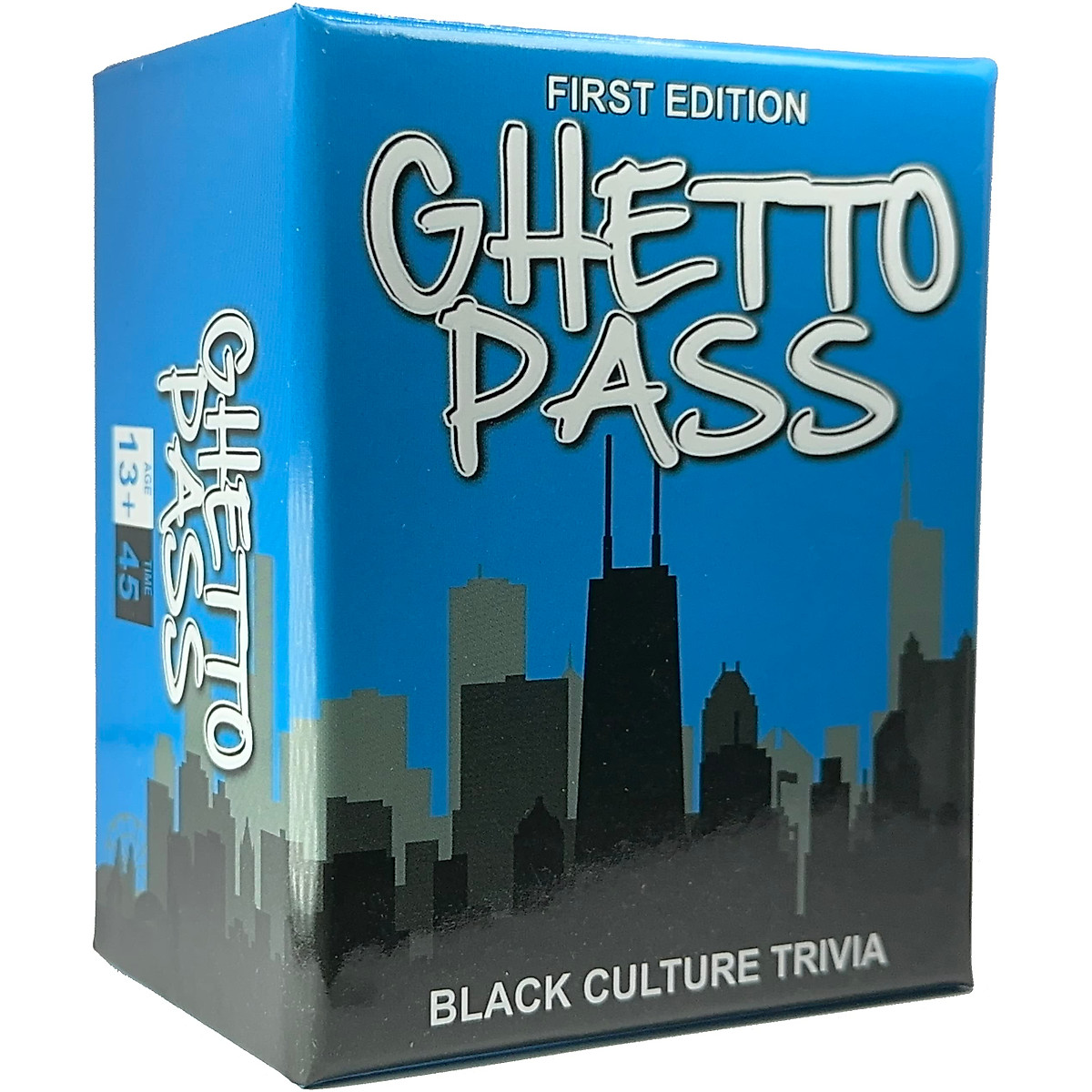 LewisRenee Ghetto Pass Black Culture Celebration Hood Trivia Game - Perfect Black Card Games for Black People & Those Who Love Black Culture Games Family Game Nights Urban Fun for All Ages