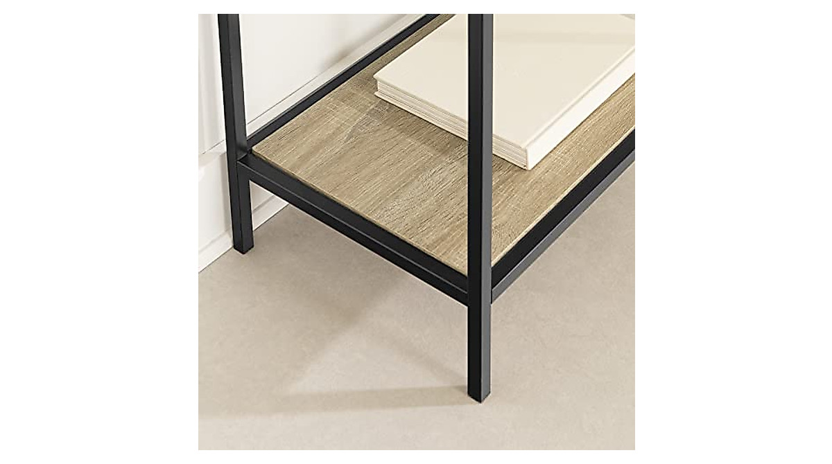 South Shore 4-Shelf Narrow Bookcase - Stylish Storage Solution