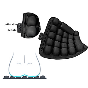 YUNYEUNG Electric Inflatable Wheelchair Cushions for Pressure reliefUlcer & Pressure Sore Prevention - Pain Relief Cushion for Extended Sitting Air Seat Cushions