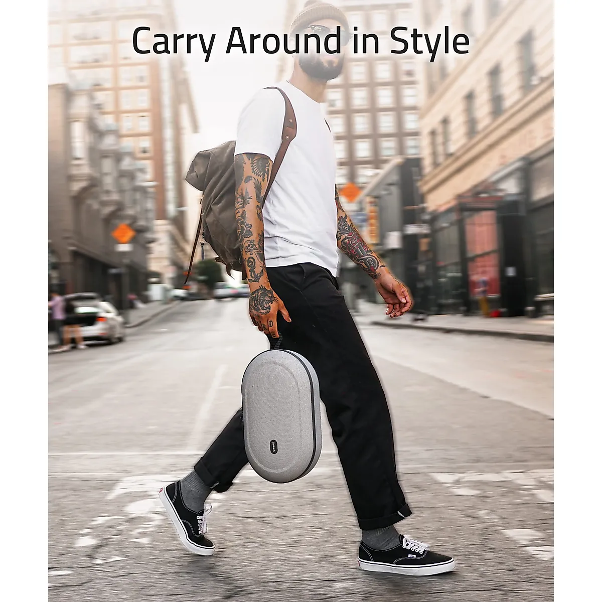 Syntech Hard Carrying Case with 10,000mAh VR Battery Pack Compatible with Meta/Oculus Quest2