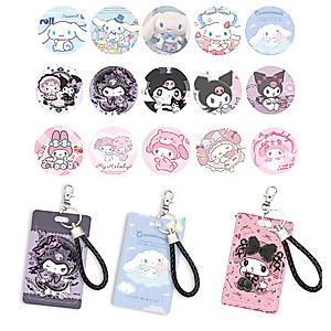 Festa Park Cute Cool Backpack for Teens Girls, Ita Bag Kawaii Backpack with Kawaii Pins Accessories, Cool Backpack for Christmas Gifts (Blue)