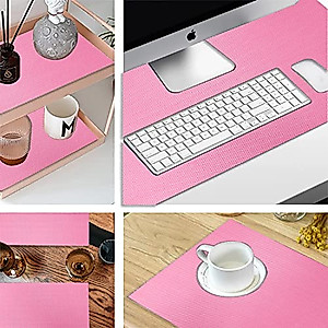 ElastPro EVA Useful and Multipurpose Anti Slip Mat/Sheet for Fridge, Bathroom, Kitchen, Drawer, Shelf Liner (Pink, 11.8 Inch X 59.05 Inch)