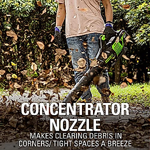 Greenworks Pro 80V (170 MPH / 730 CFM) Brushless Cordless Axial Blower, Tool Only BL80L02