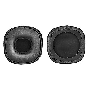 Major 3 Ear Pads, BUTIAO Replacement Memory Foam PU Leather Headphone Earpads Ear Cushion Pad for Marshall Major 3 / Major III Headphones - Black