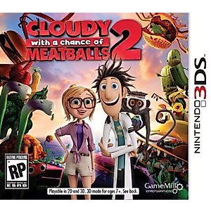 Cloudy Chance Meatballs 2 3DS - Nintendo 3DS