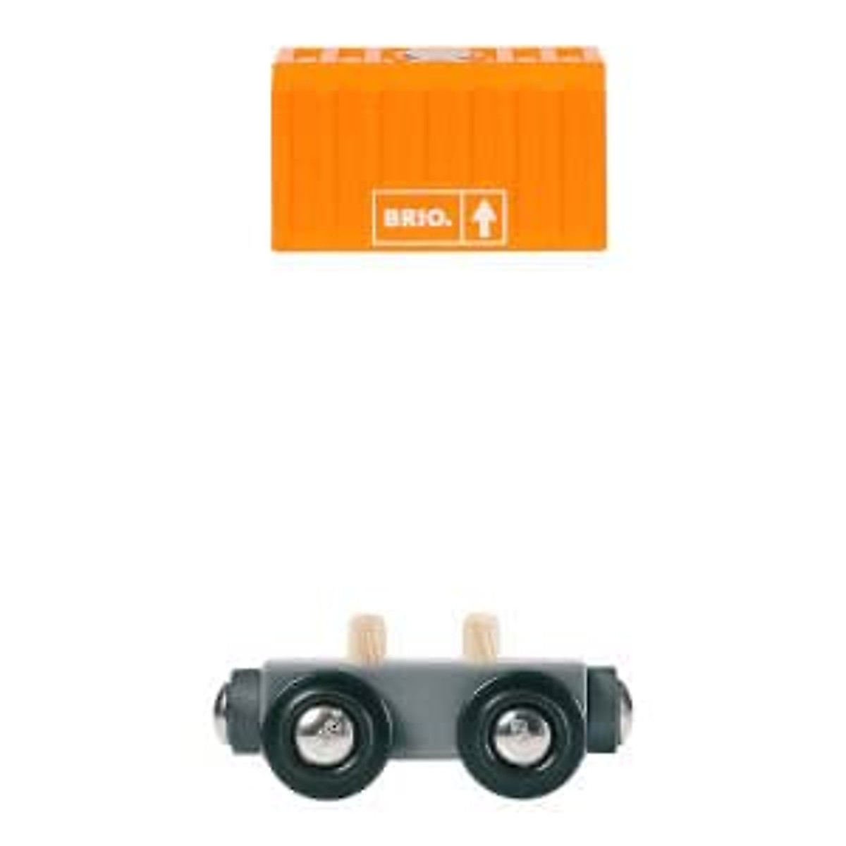 Brio 33982 Three-Wagon Cargo Train | Wooden Toy Train for Kids Age 3 and Up